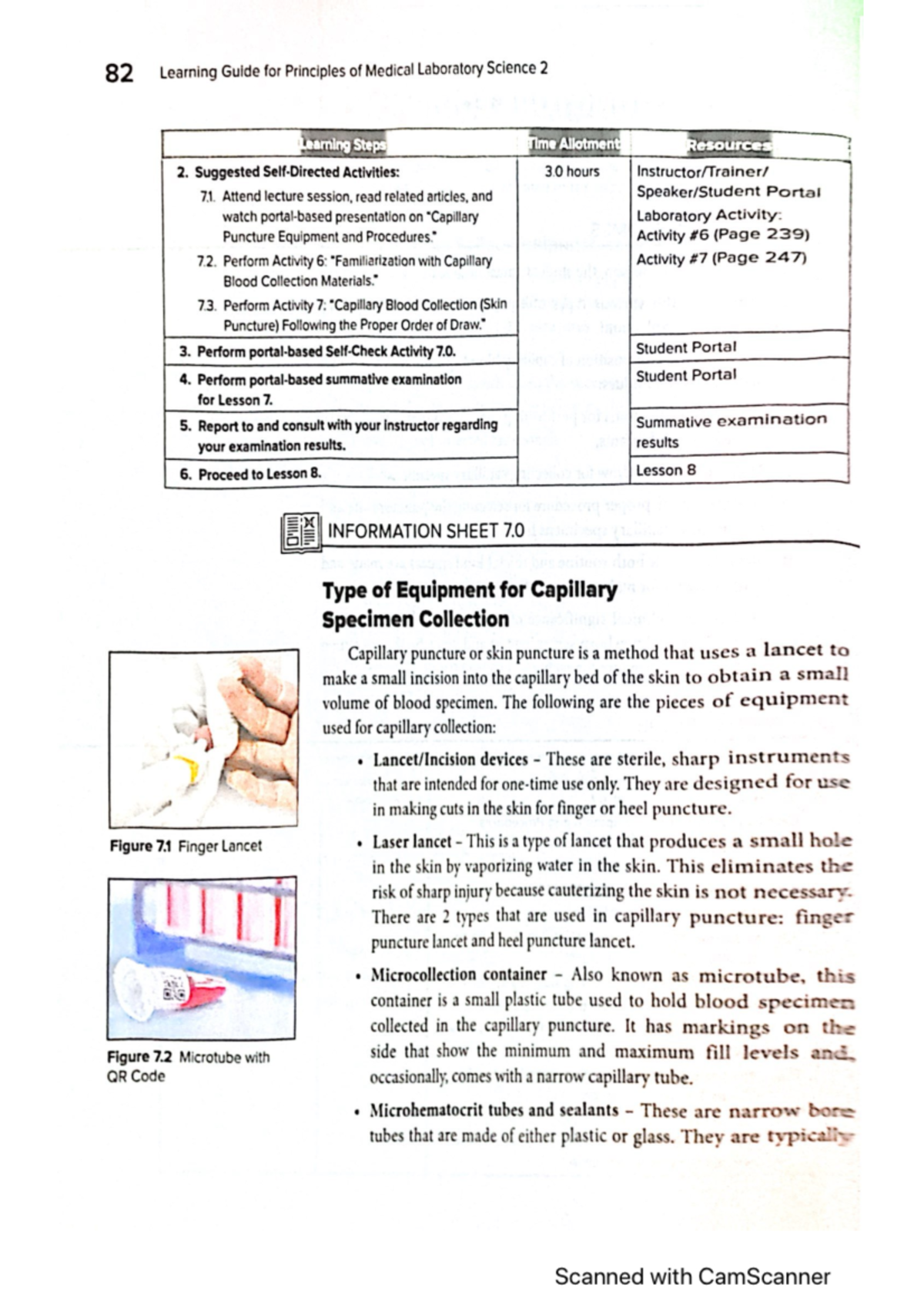 PMTP2 - Lesson 7 & 8 - PMPT 2 Book - Principles of Medical Technology ...