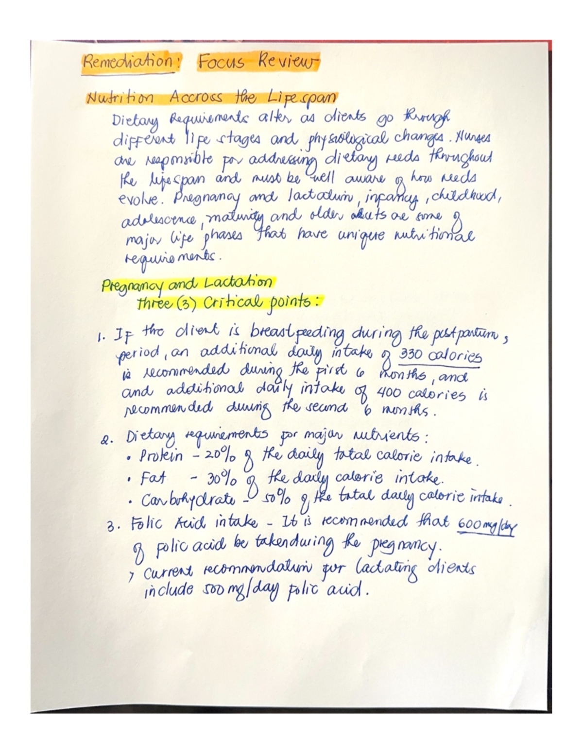 Focus Review-ATI Proctored Assessment A Remediation - NUR251 - Studocu