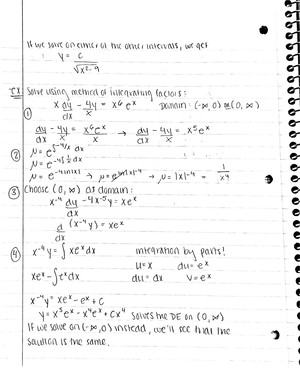 Multivariable Calculus Notes - MATH 2110Q - Studocu