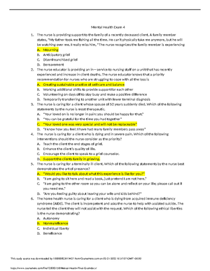 Mental Health Unit 5 - Unit 5 notes - Unit 5 Schizophrenia Spectrum ...