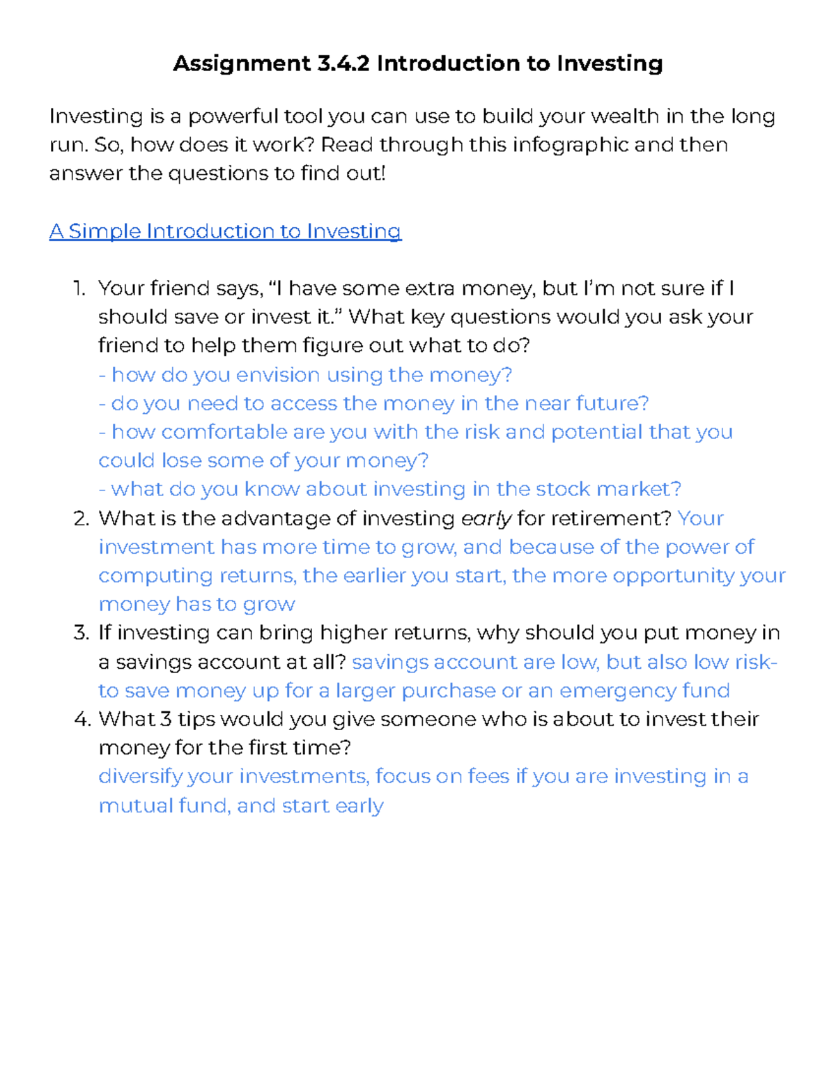 Copy of 3.4.2 Introduction to Investing - Assignment 3.4 Introduction ...