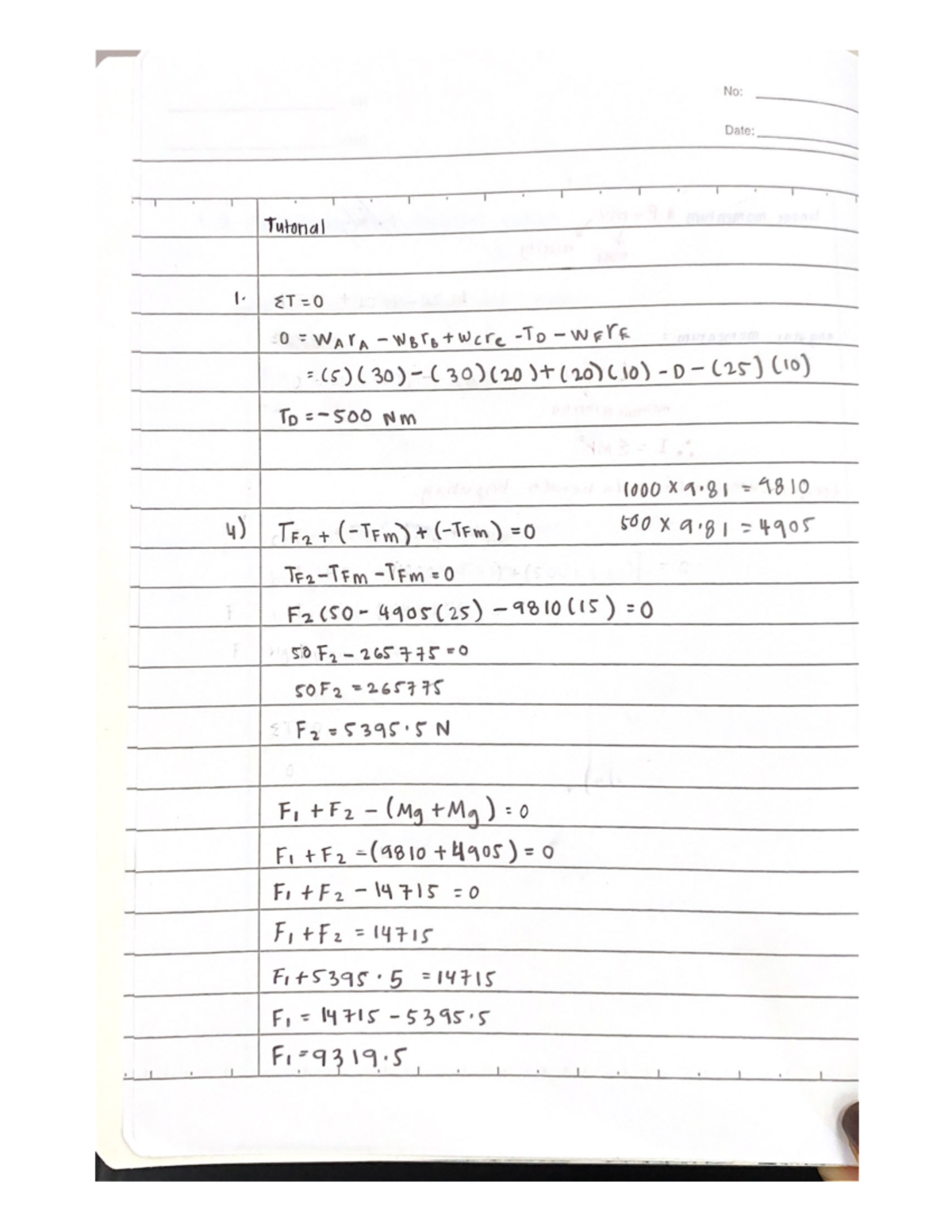 Phy 210 tutorial - Accounting information system - Studocu