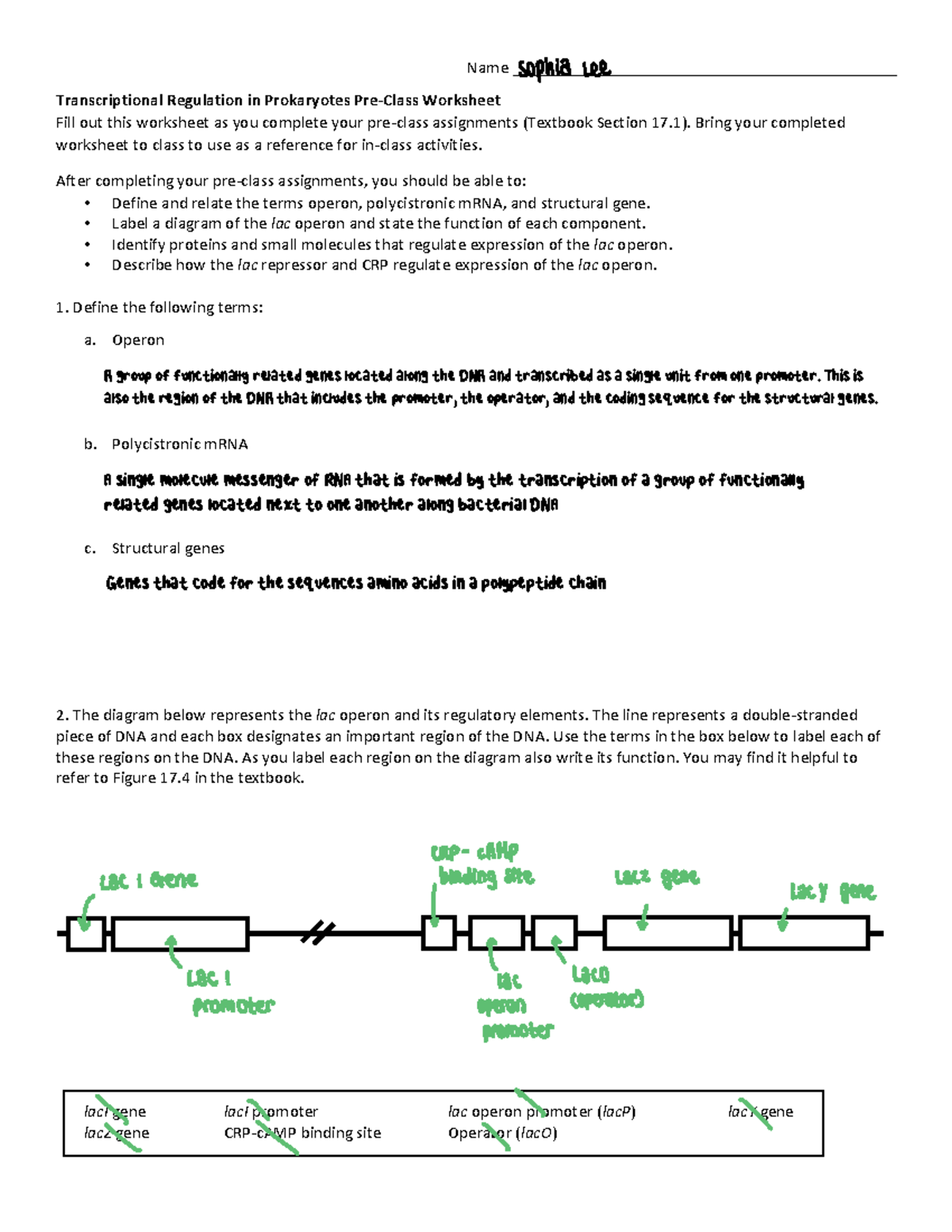 Lifesci 7A — Week 7b - Name ...