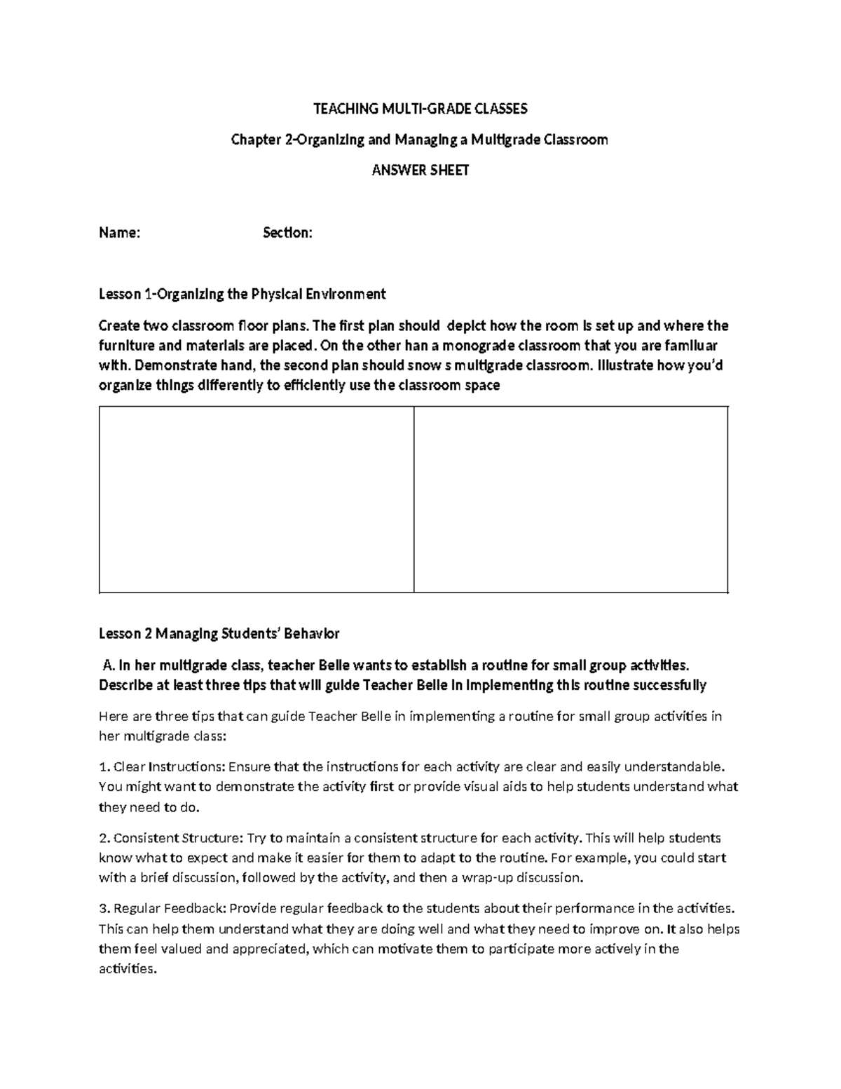 Mltgd - That is my activity for my multigrade class - TEACHING MULTI ...