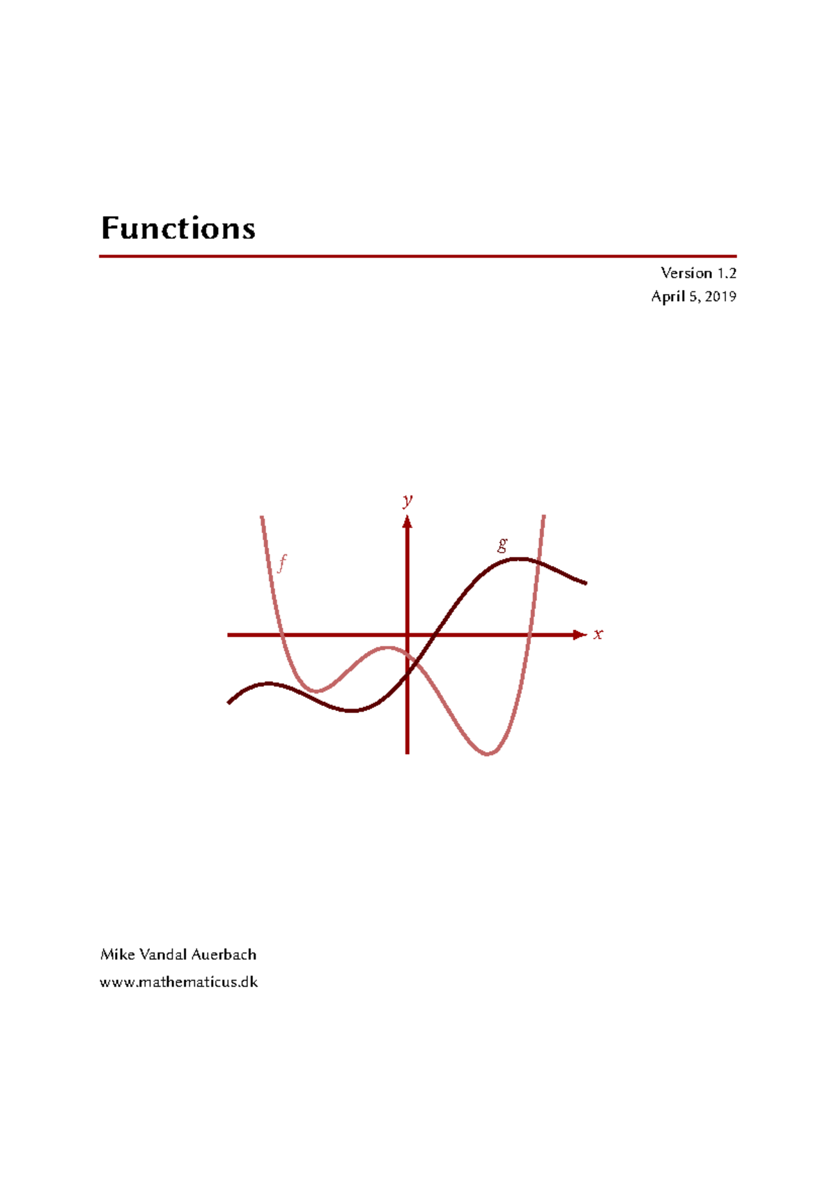 2. Functions - Notes for Mathematical methods for computer scientists ...