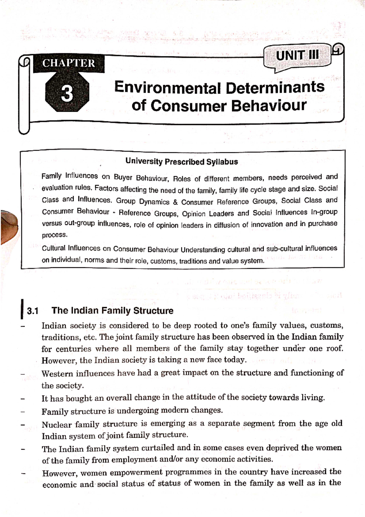 Consumer Behaviour notes 3 - BBA.LLB (Hons) - Studocu
