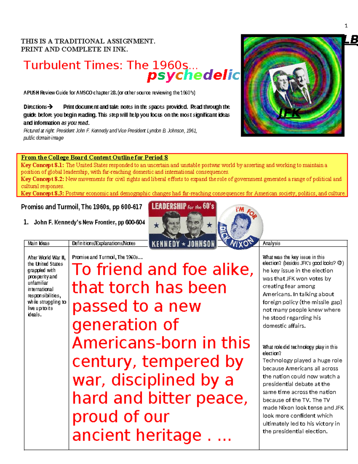 28amsco - hwk - THIS IS A TRADITIONAL ASSIGNMENT. PRINT AND COMPLETE IN ...