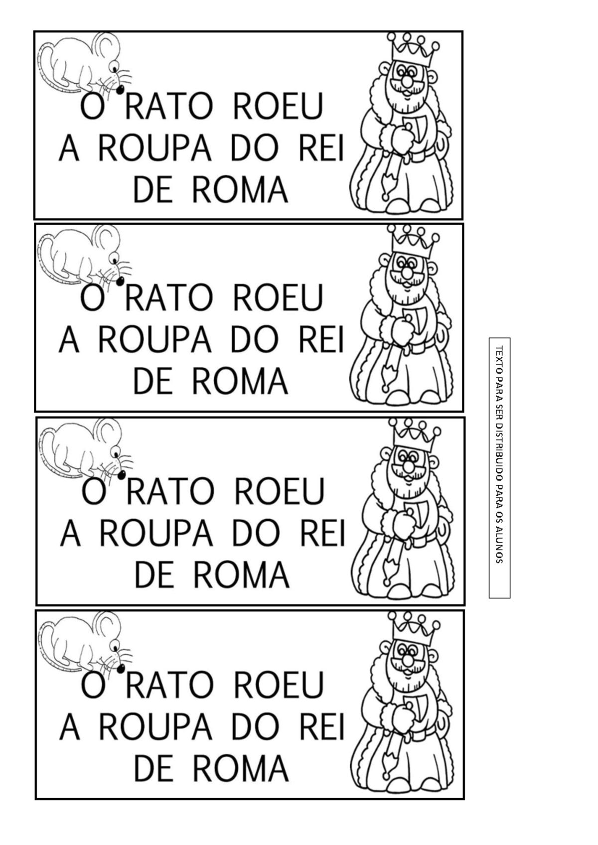 RATO ROEU- Texto - atividades letra R - Alfabetização - Fundamentos E ...