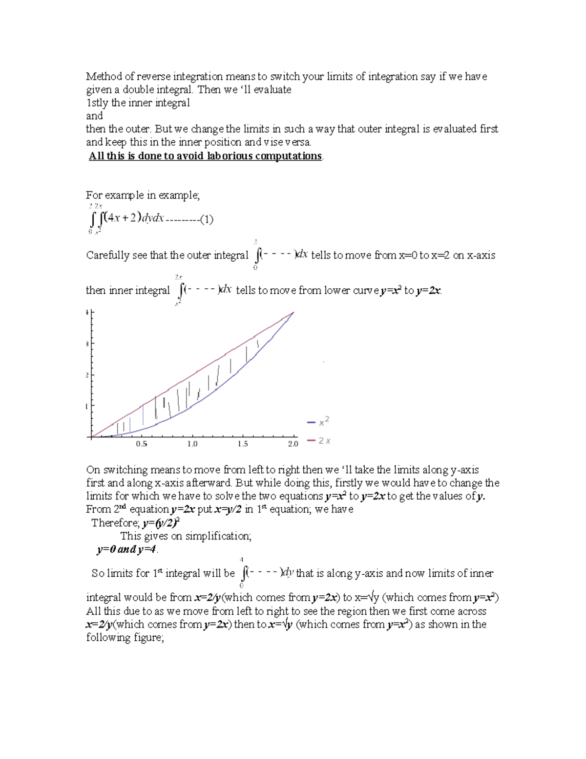 Double integrals - Walli's Formula - Method of reverse integration ...