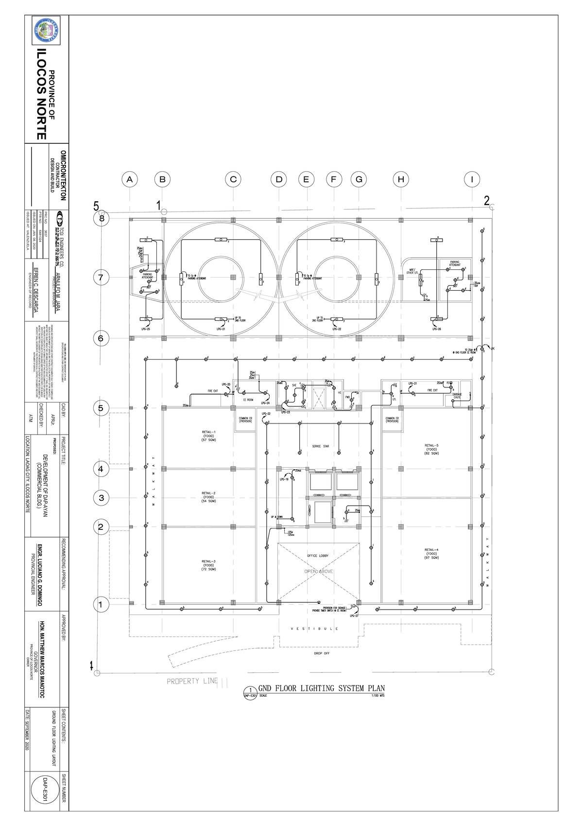 DAP E301 Ground Floor - Kdhrb4hekejebrbrbt - 1 4 5 2 A B C D E F G H I ...