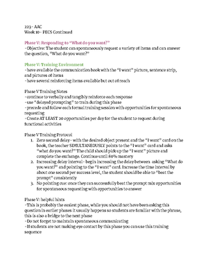 AAC Week 8 - Horvath - AAC Week 8 Principles to guide AAC intervention ...