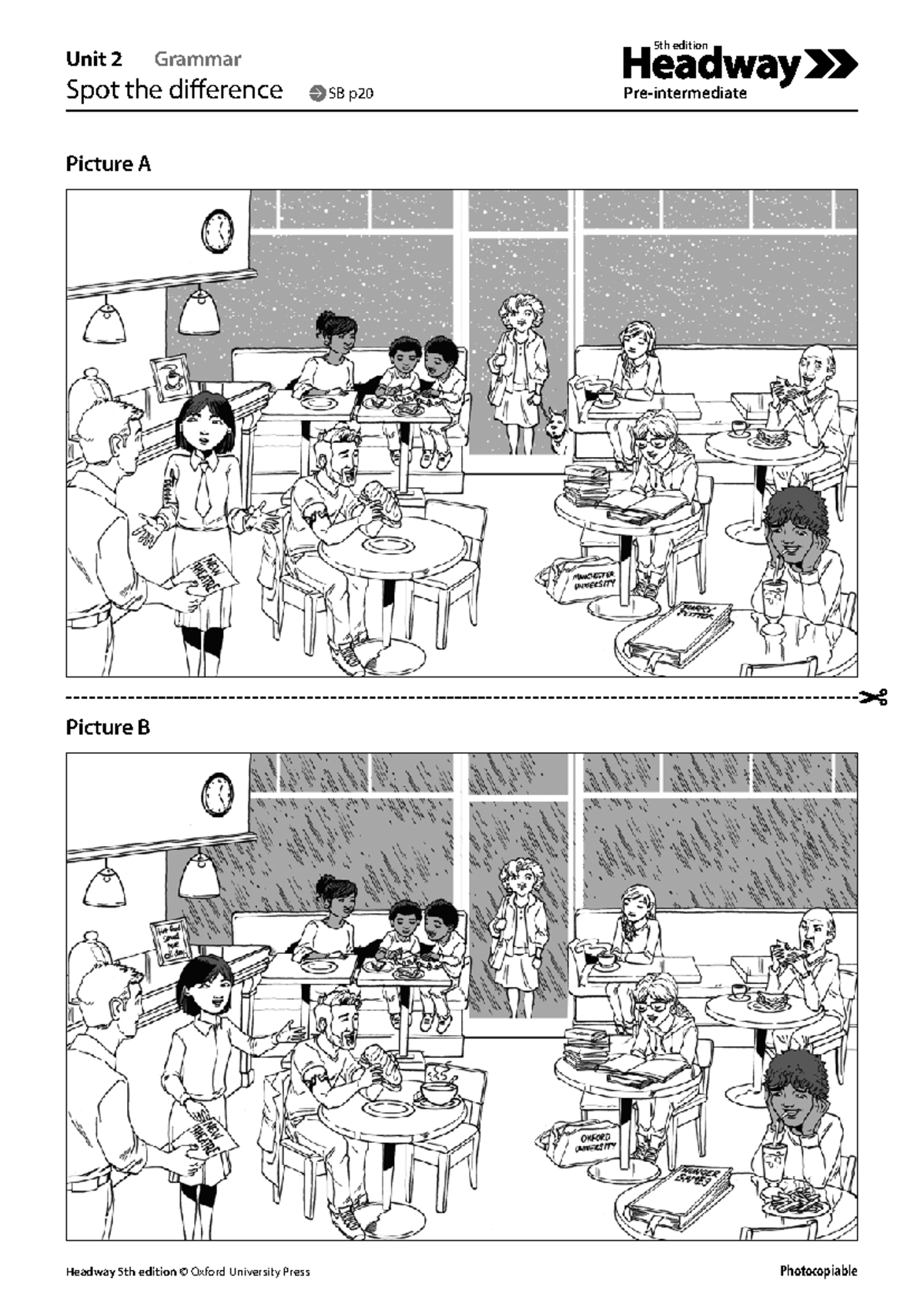 HW5e Pre Intermediate Photocopiables Unit 02 - ####### Pre-intermediate ...