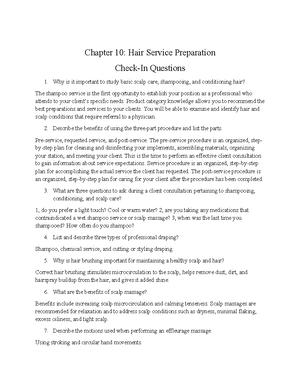 Chapter 7 Outline - Chapter 7 Hair And Scalp Properties Why Study Hair ...