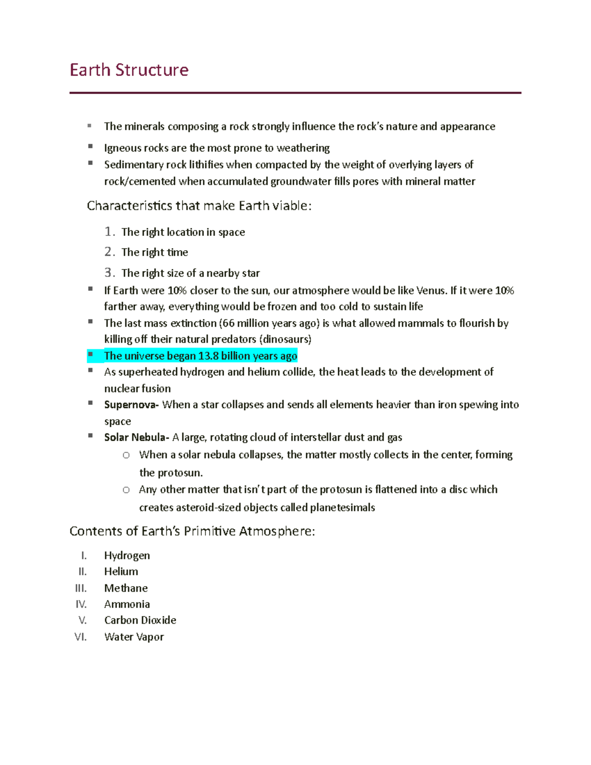 Earth Strucutre and Earthquake Notes - Earth Structure The minerals ...
