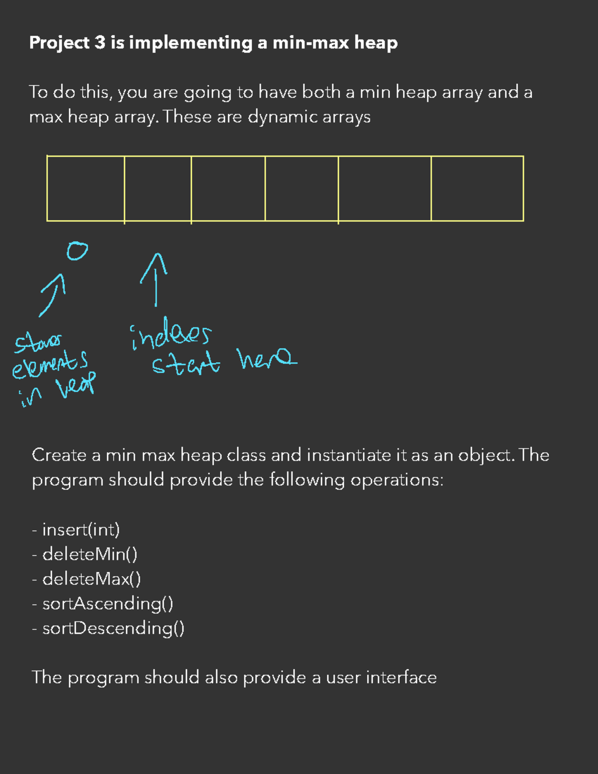 4-21 - Project 3 - Professor Bala Kalyan COSC 160 Data Structures Notes ...