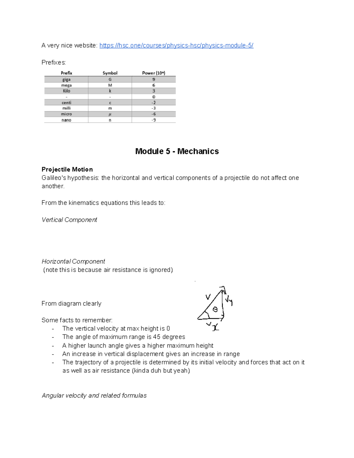 Physics Module 5 Notes - A very nice website: hsc/courses/physics-hsc ...