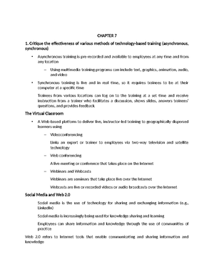 Capstone assignment instructions - HRM782: RECRUITMENT & SELECTION ...