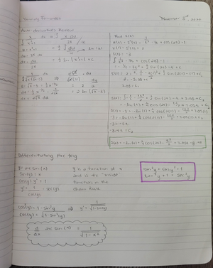 Derivatives - Mr. Luo. - MATH 170 - Studocu