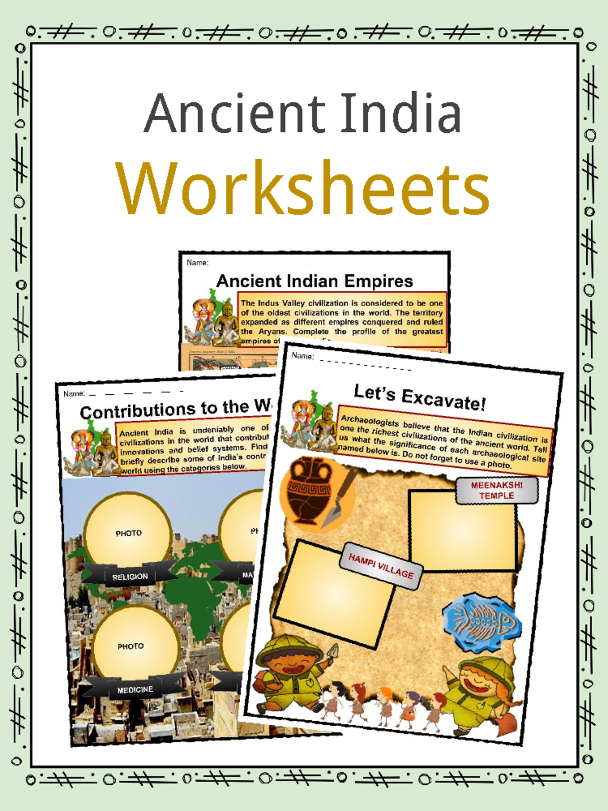 Sample Ancient India Worksheets - Ancient India Worksheets Free Sample ...