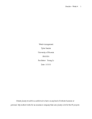 Week4 HCS:483 Cotto M - week 4 - University of Phoenix HCS/483: Summative Assessment: IT Project ...