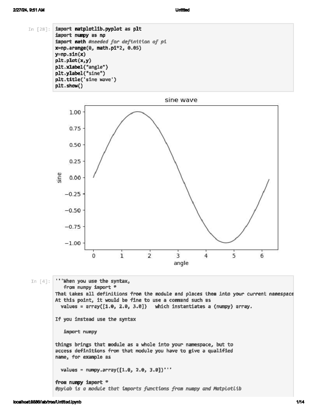 Plot introduction - Different plots-Unit II - BCA - Studocu