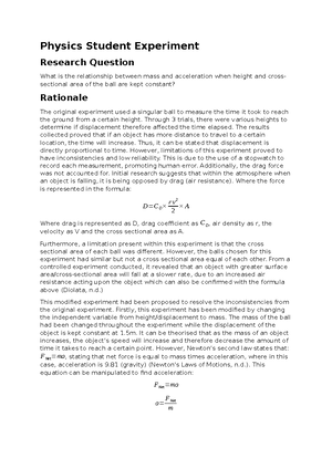 Unit 4 QCAA Physics - Unit 4 QCAA Physics Topic 1: Special Relativity ...