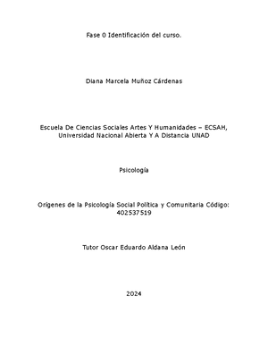 Tarea 2 enfoques clásicos - Tarea 2 Premisas y fundamentos de la psicología Gestalt. Diana ...