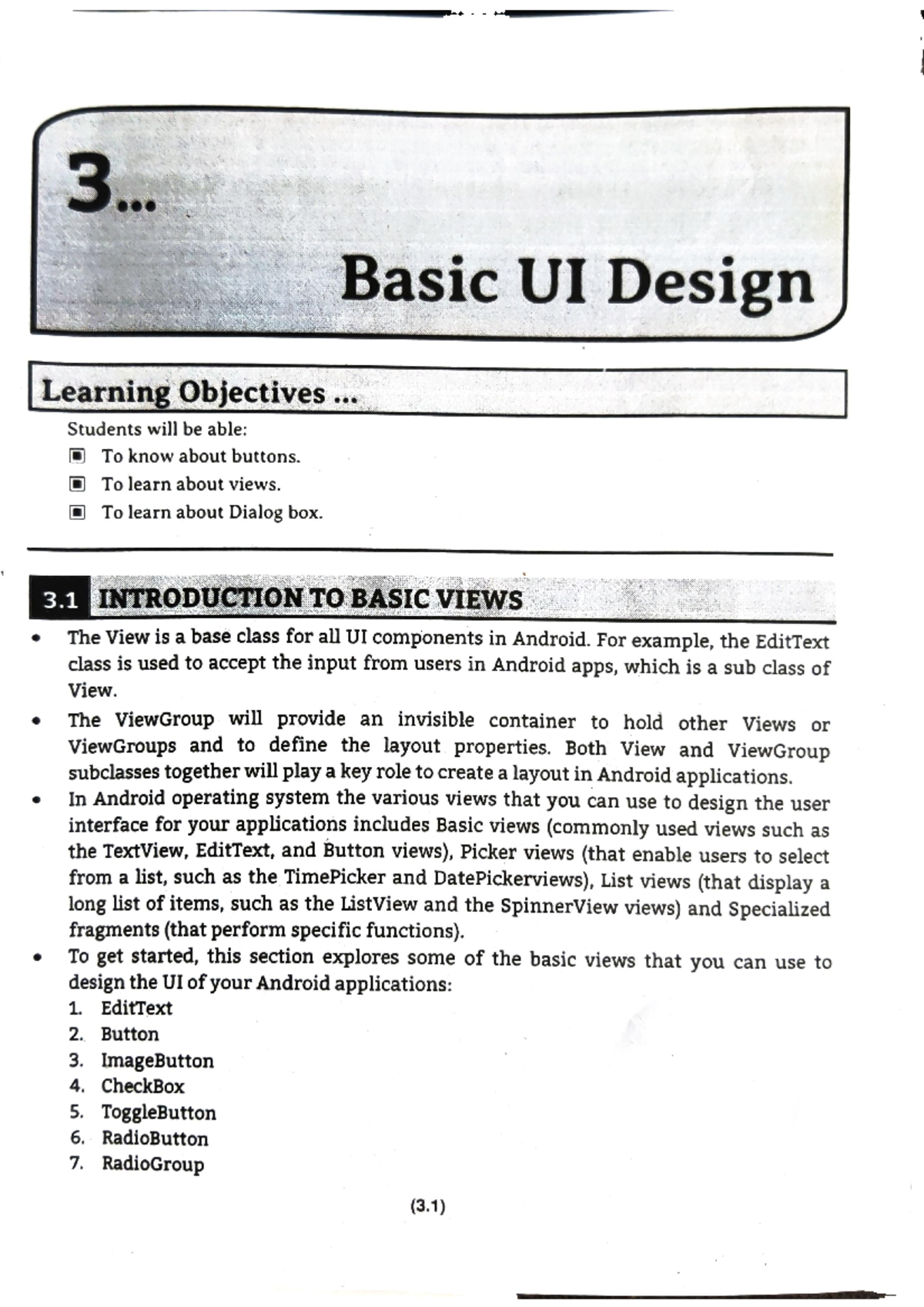 Basic UI Designs - Ui design - Bachelors of business administrative in ...