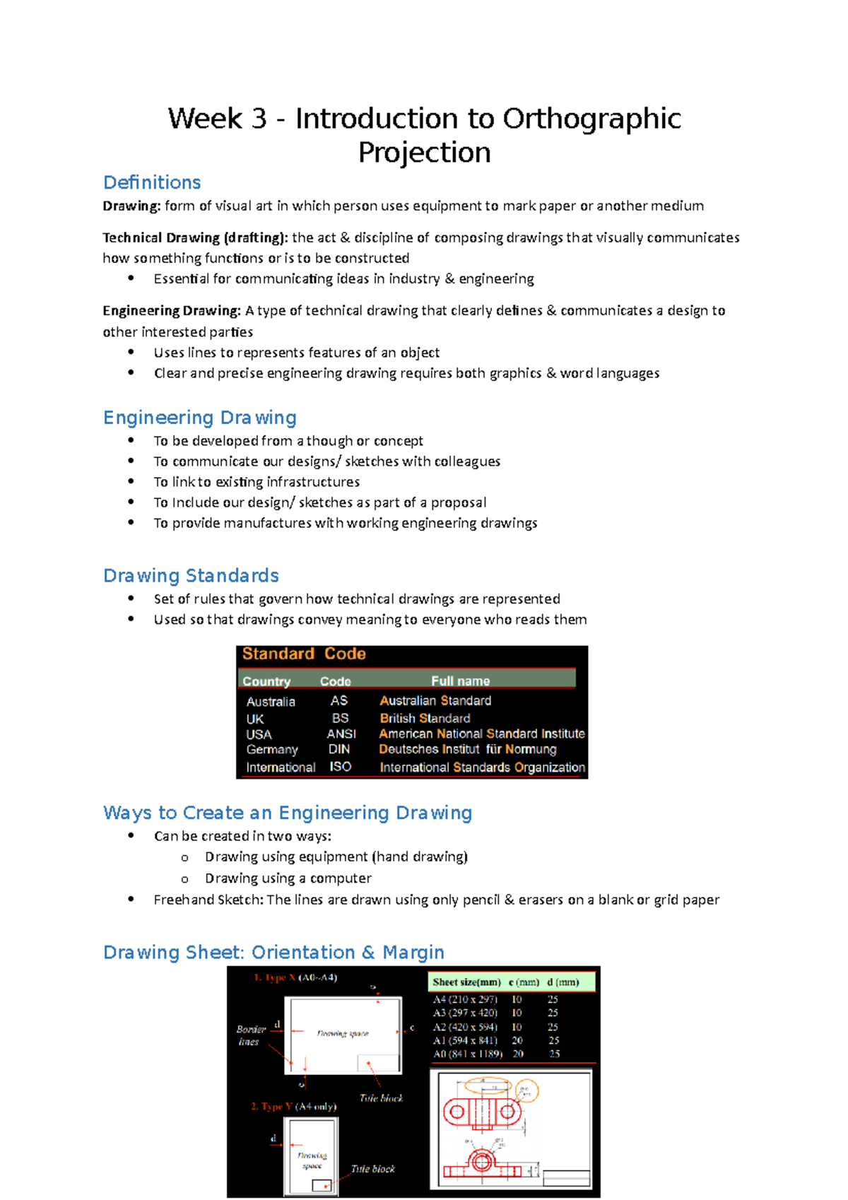 W3-Orthographic Projection - Week 3 - Introduction to Orthographic ...