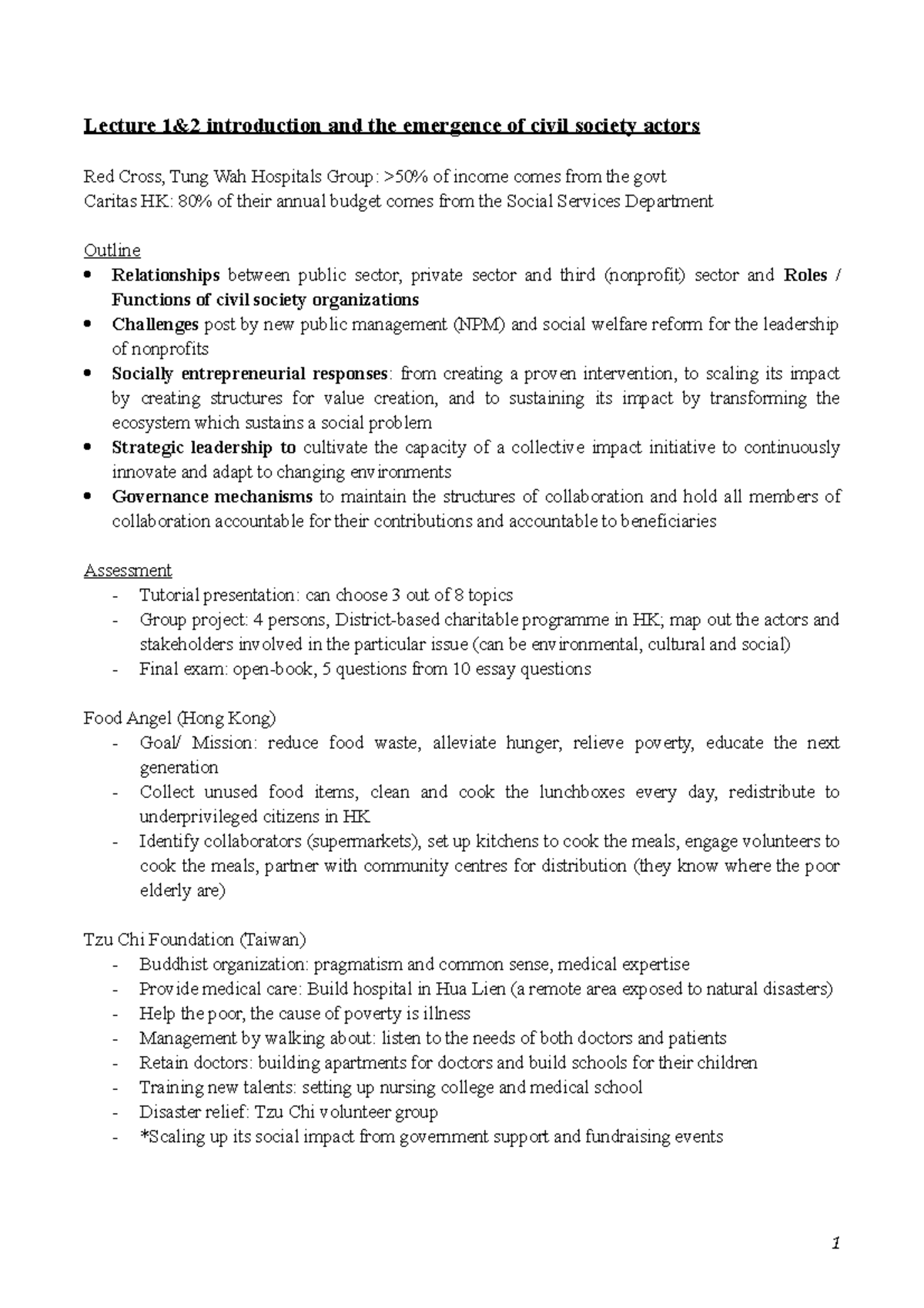 CSO Consolidated Lecture Notes - Lecture introduction and the emergence ...