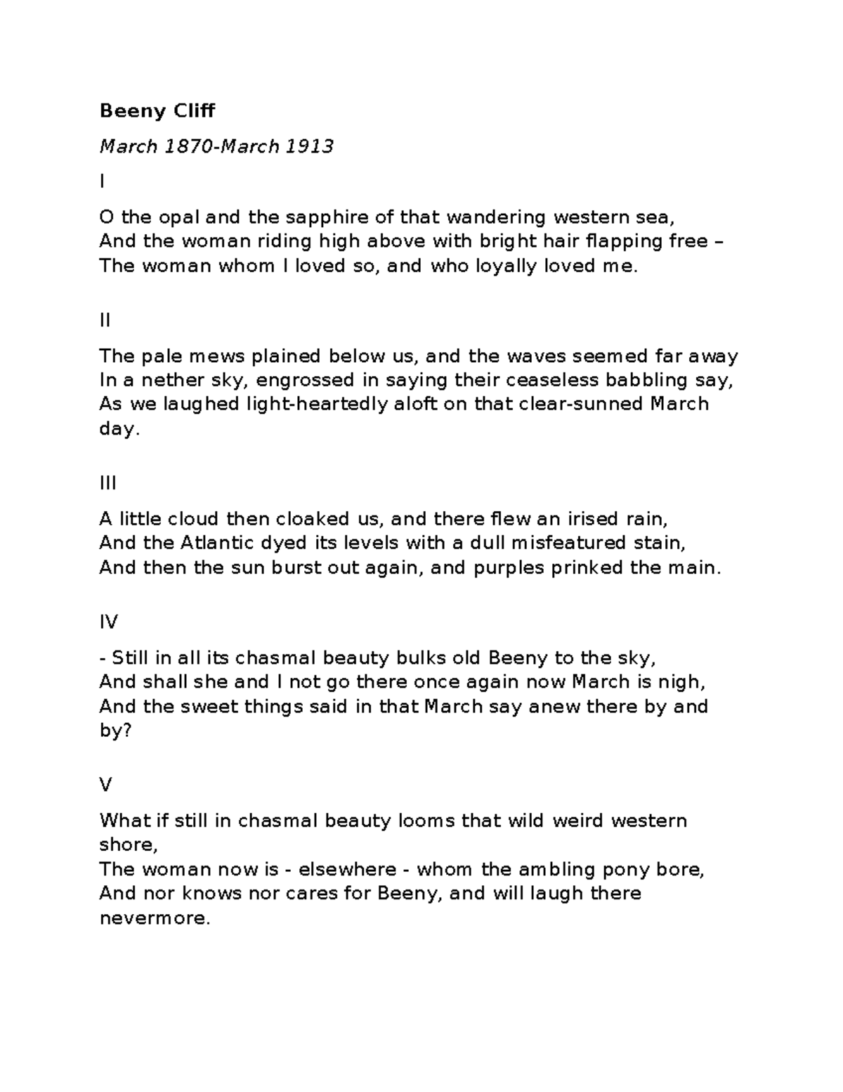 Beeny%20Cliff - Beeny Cliff March 1870-March 1913 I O the opal and the ...