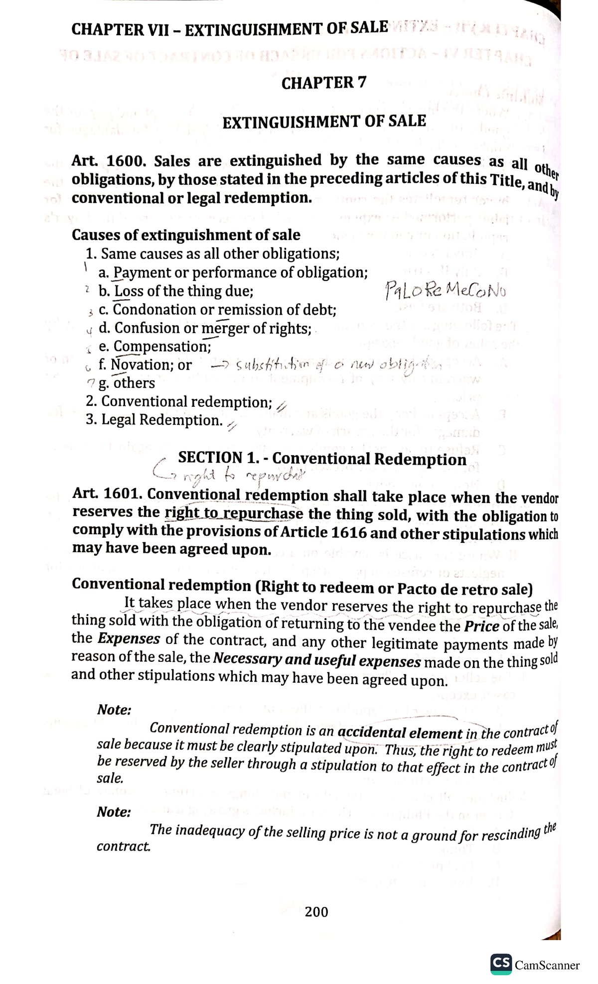 Chapter 7-Law on Sales - None - Accounting - Studocu