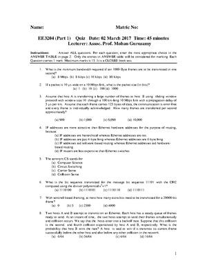 A1 EE4204 Part2 Admin - Warning: TT: undefined function: 32 EE4204 / EE4204E / TEE Computer ...