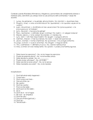 Spanish Oral Presentation II - Directions Recreate FUSA debate on how ...