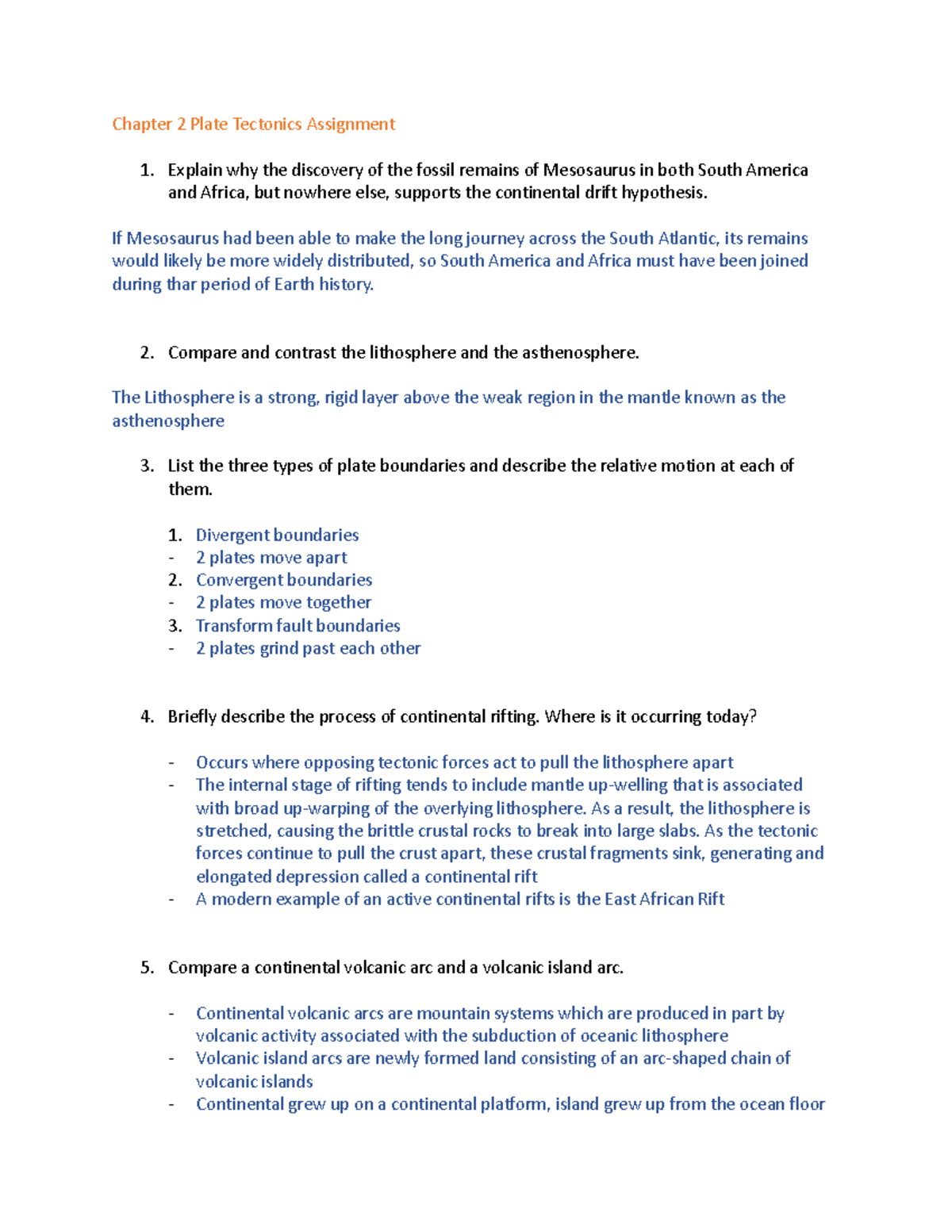 Naomi davis chapter 2 - Plate Tectonics. - Chapter 2 Plate Tectonics ...