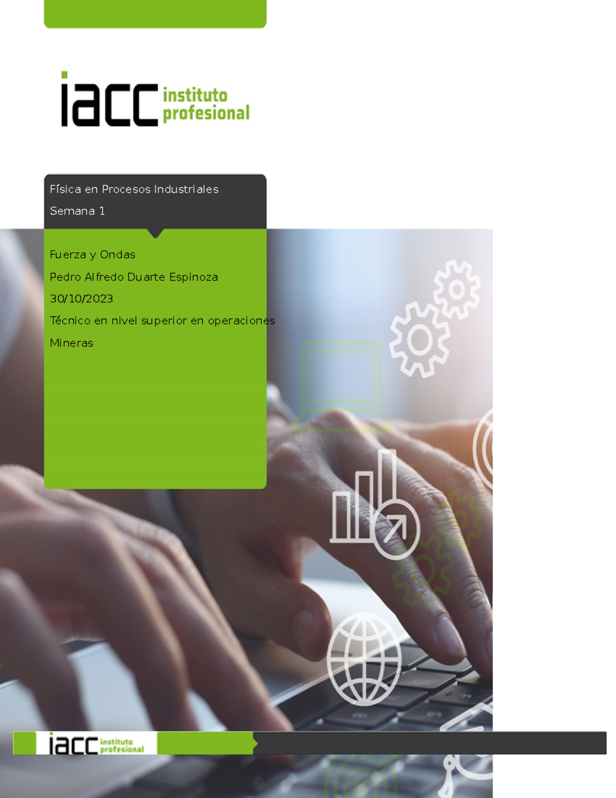 Fisica procesos industriales semana 1 - Física en Procesos Industriales Semana 1 Fuerza y Ondas ...
