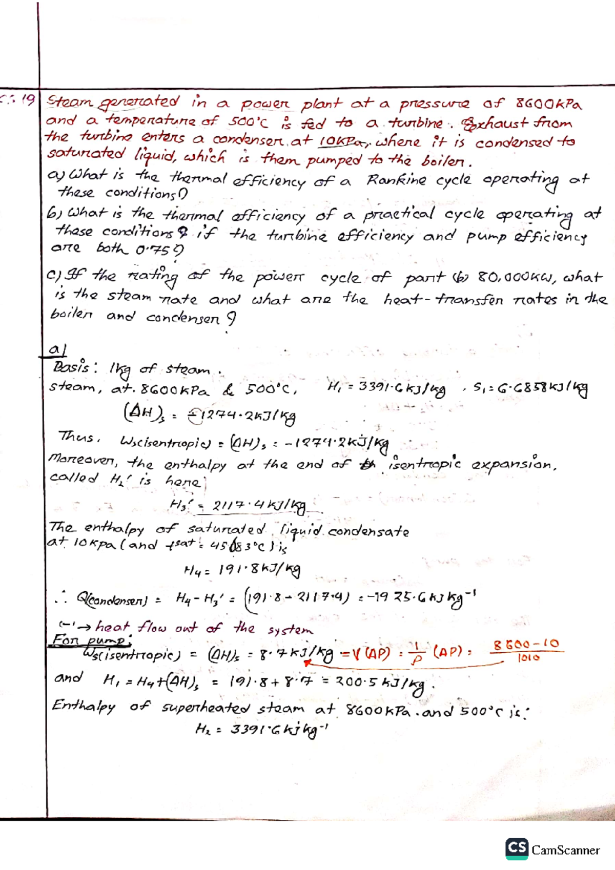 Thermo CS-2 - Questions for practice - Basic thermodynamics - Studocu