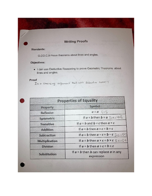 Congruency Proofs Student Guide - Congruency Proofs Student Guide ...