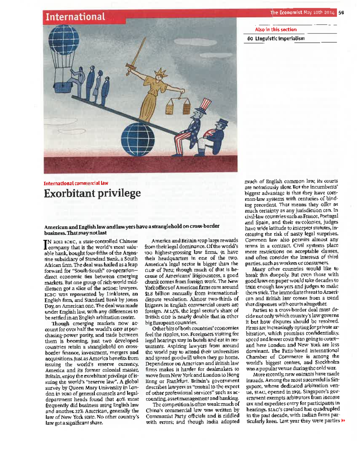 Exorbitant+Privilege - ENGL 3101 - Studocu