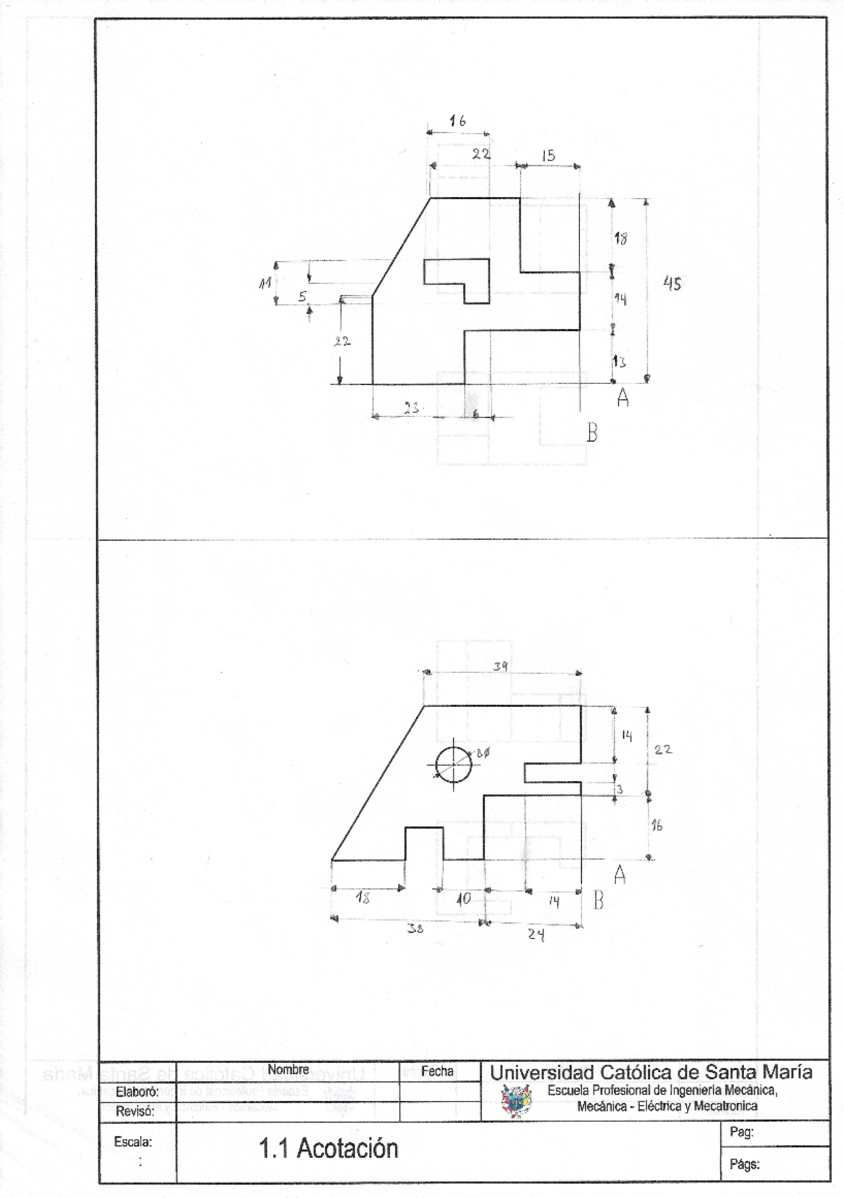 Práctica 1 Acotación - a a a a a a a a a a a a a - seguridad - Studocu