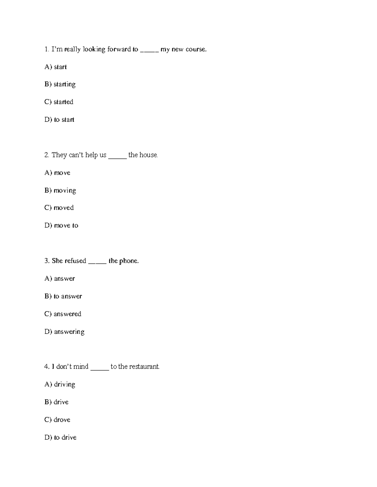 GS 9 - EPT Reviewer 9 - I’m really looking forward to _____ my new ...