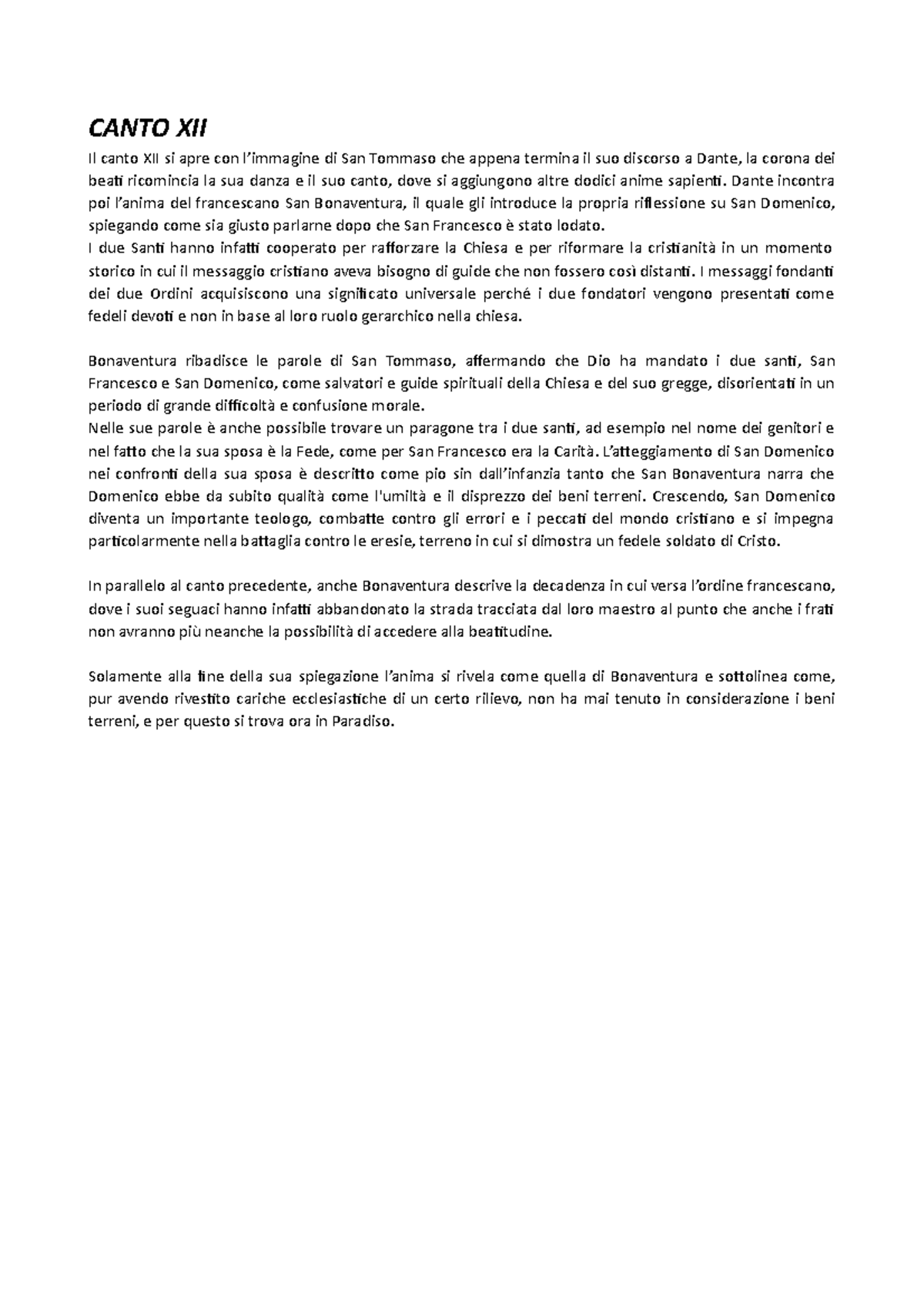 Canto XII - dante alighieri divina commedia - CANTO XII Il canto XII si ...