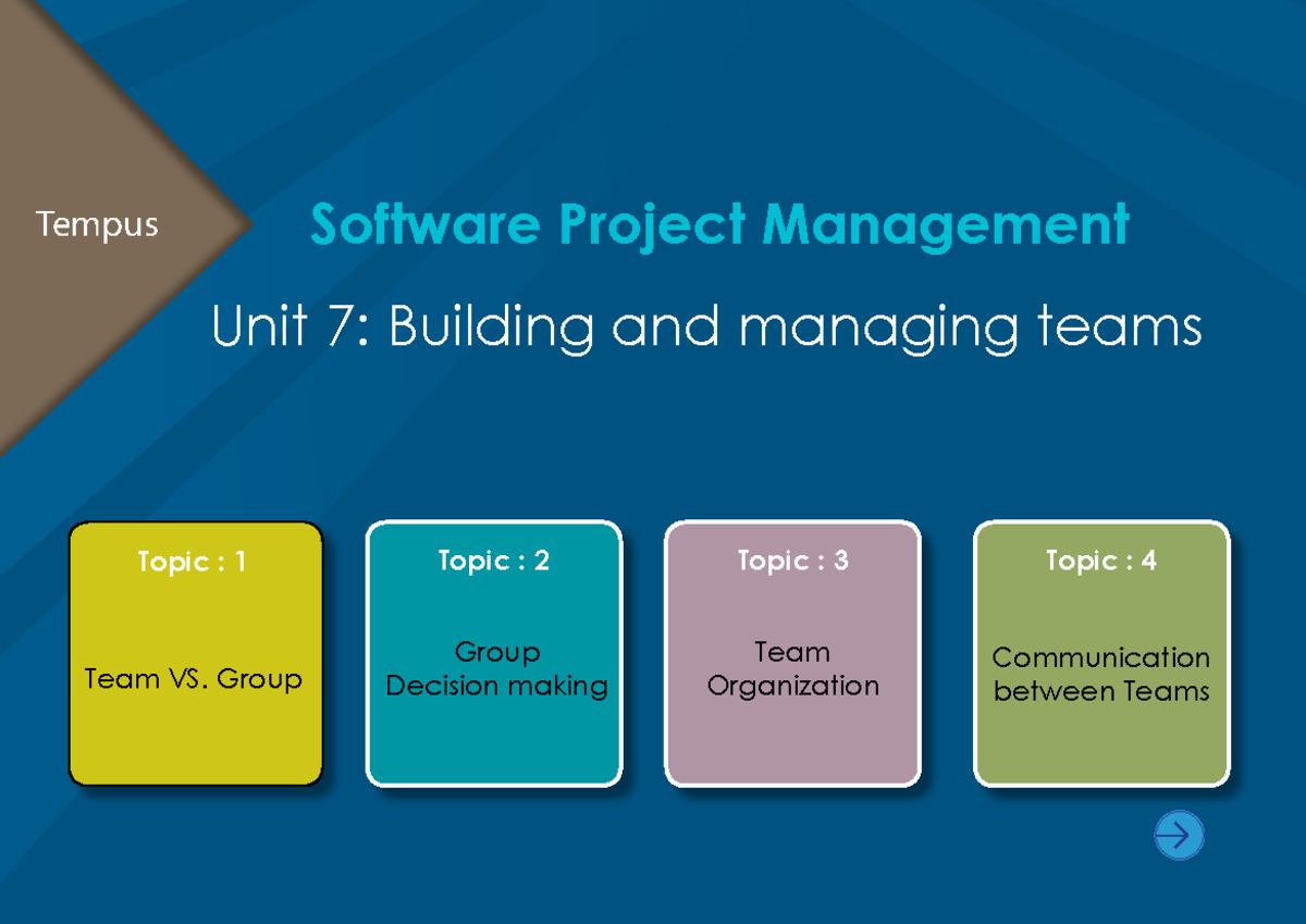 Software Engineering Project Management (u7) - Software Project ...