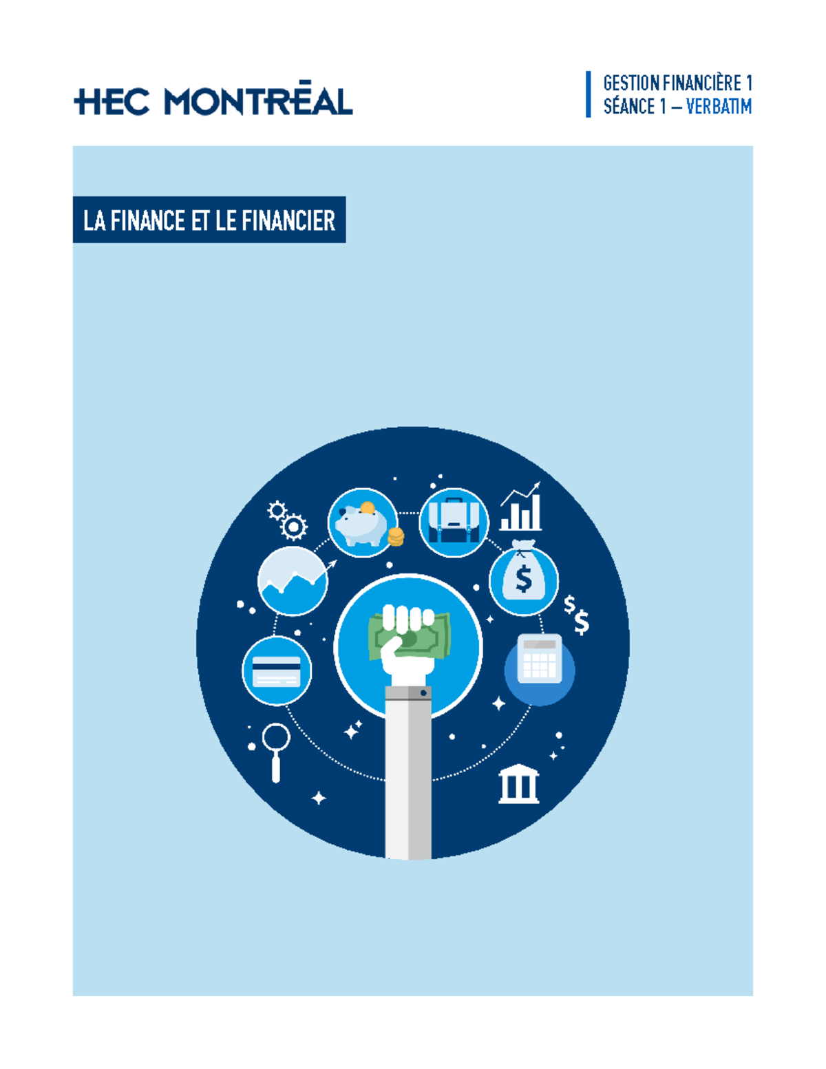 LA Finance ET LE Financier - LA FINANCE ET LE FINANCIER GESTION ...