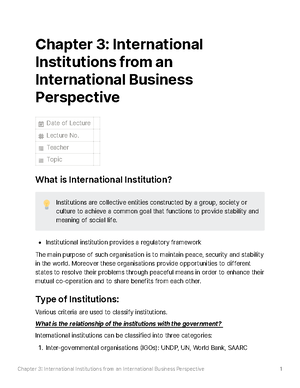 Assignment INB 372 Draft - International Business - NSU - Studocu