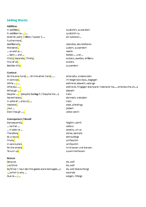 Useful phrases and sentences for oral exam - Useful vocabulary for oral ...