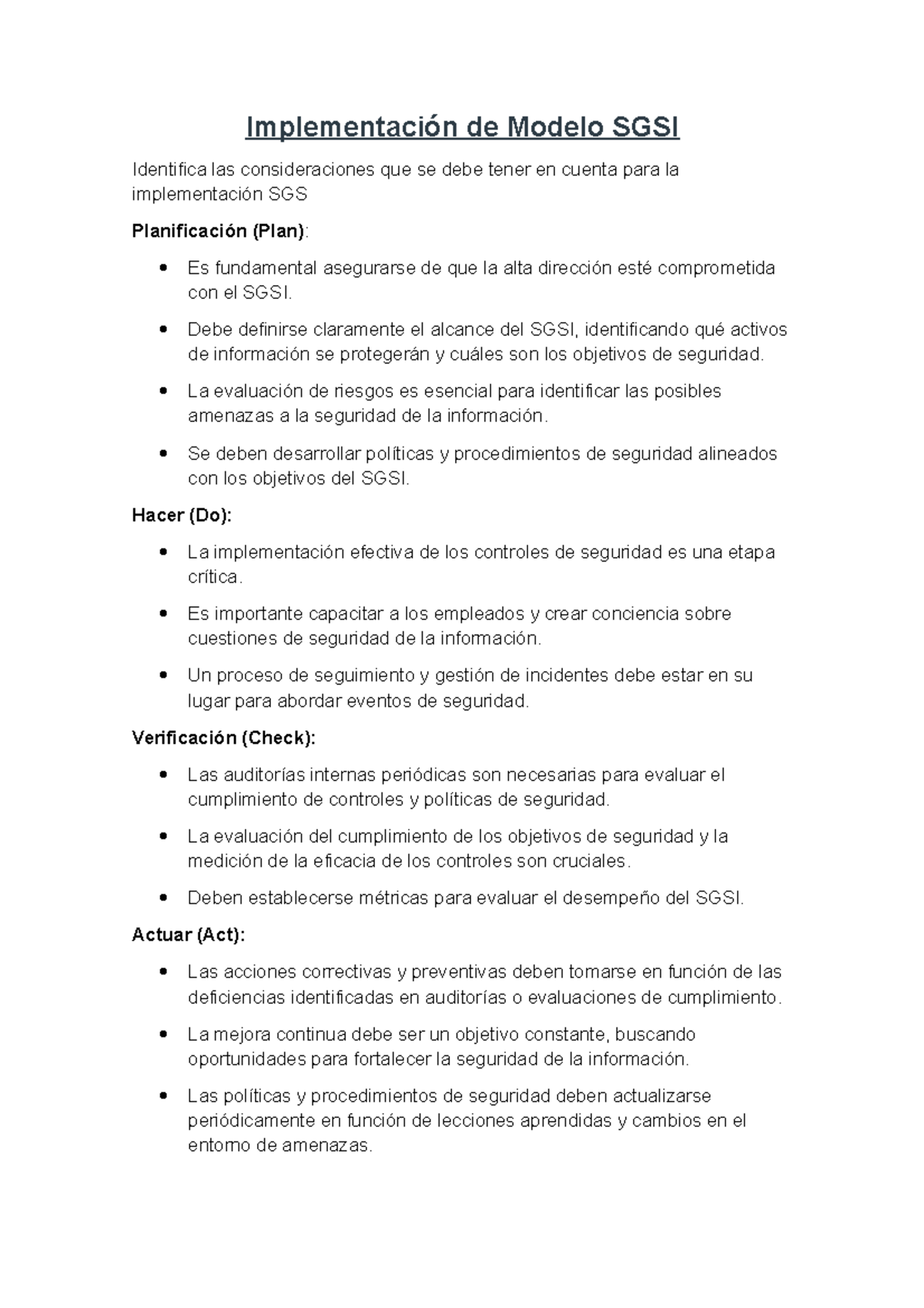 Implementación de Modelo SGSI - Implementación de Modelo SGSI ...