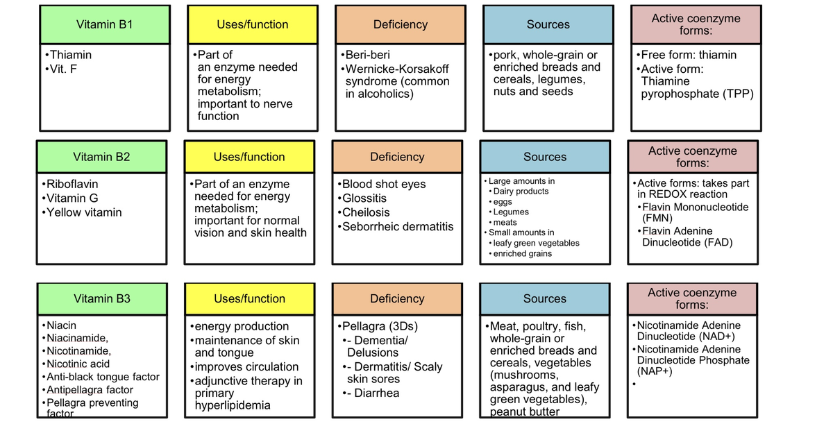 VITAMINS LEC NOTES - BS Psychology - Studocu