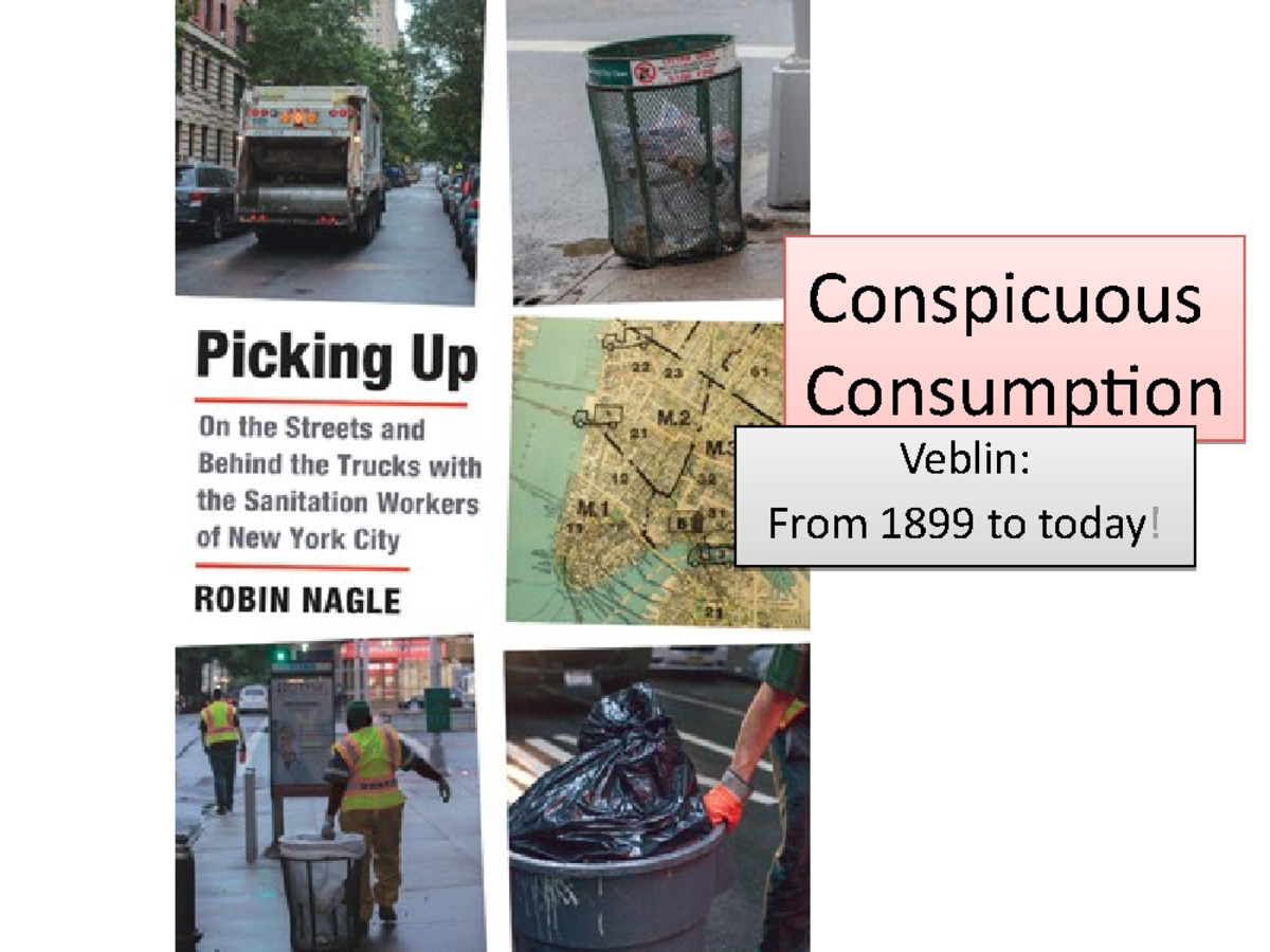 Lecture slides, lectures Criminology of Leisure - Conspicuous ...