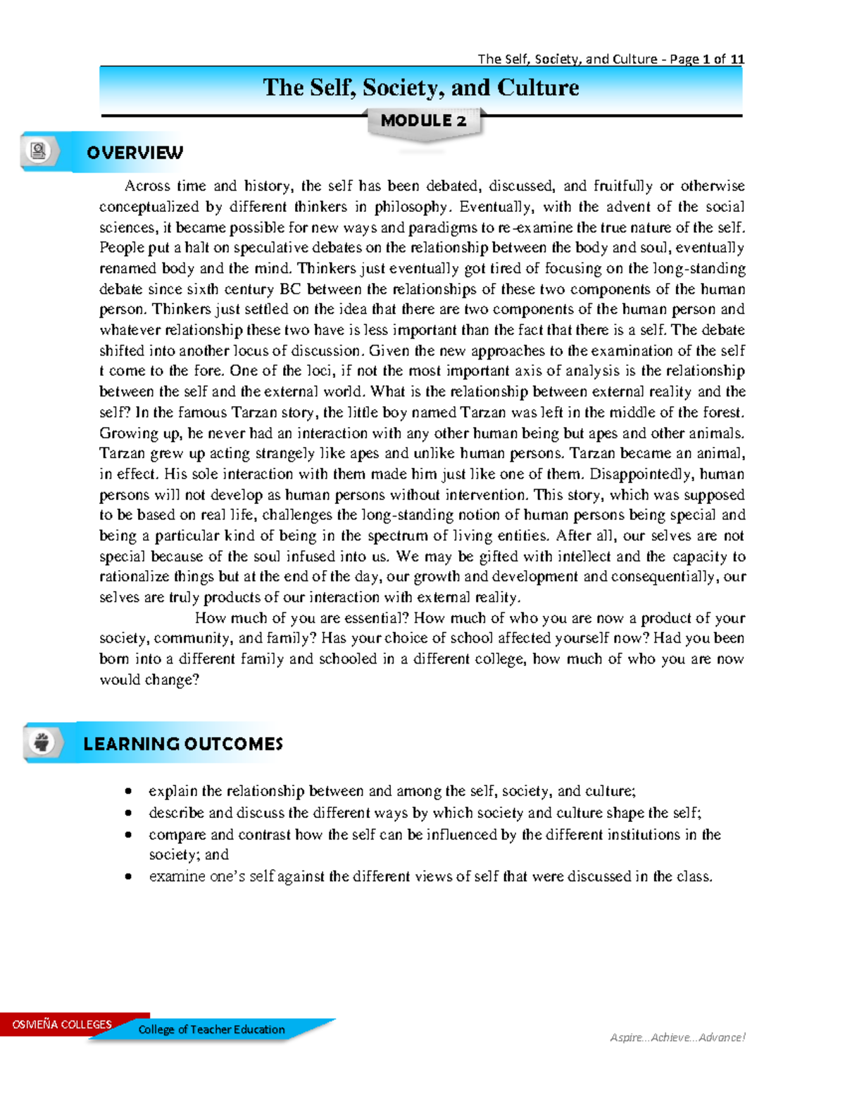 GE-1-MIDTERM MODULE FOR UNDERSTANDING THE SELF - OSMEÑA COLLEGES ...